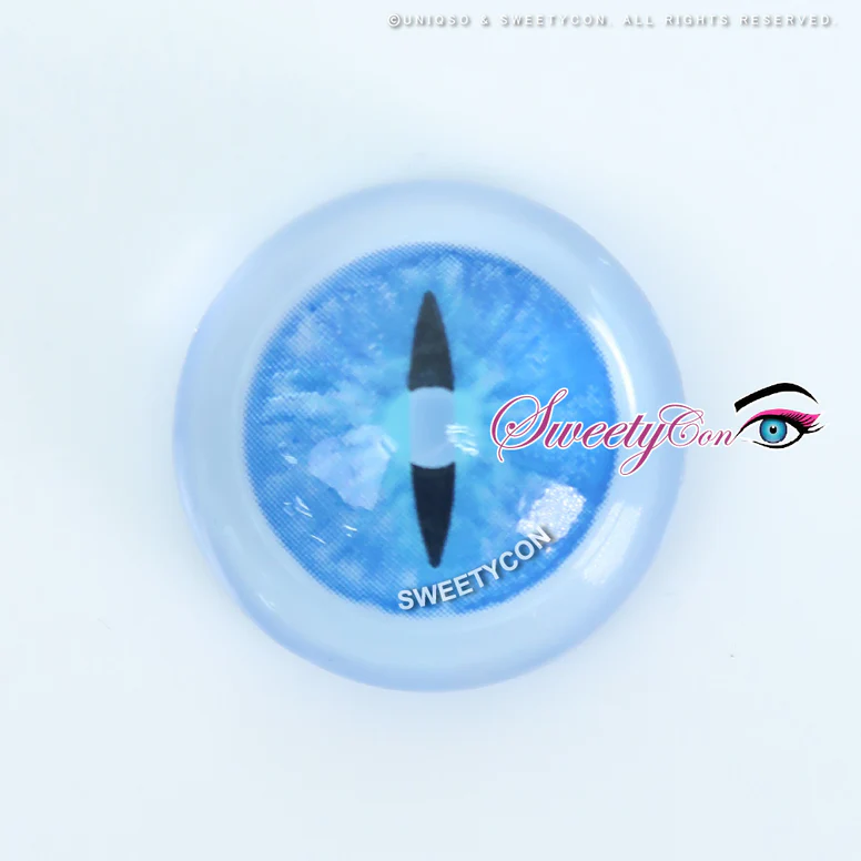 Sweety Crazy Blue Demon Eye / Cat Eye (New) – Candylens