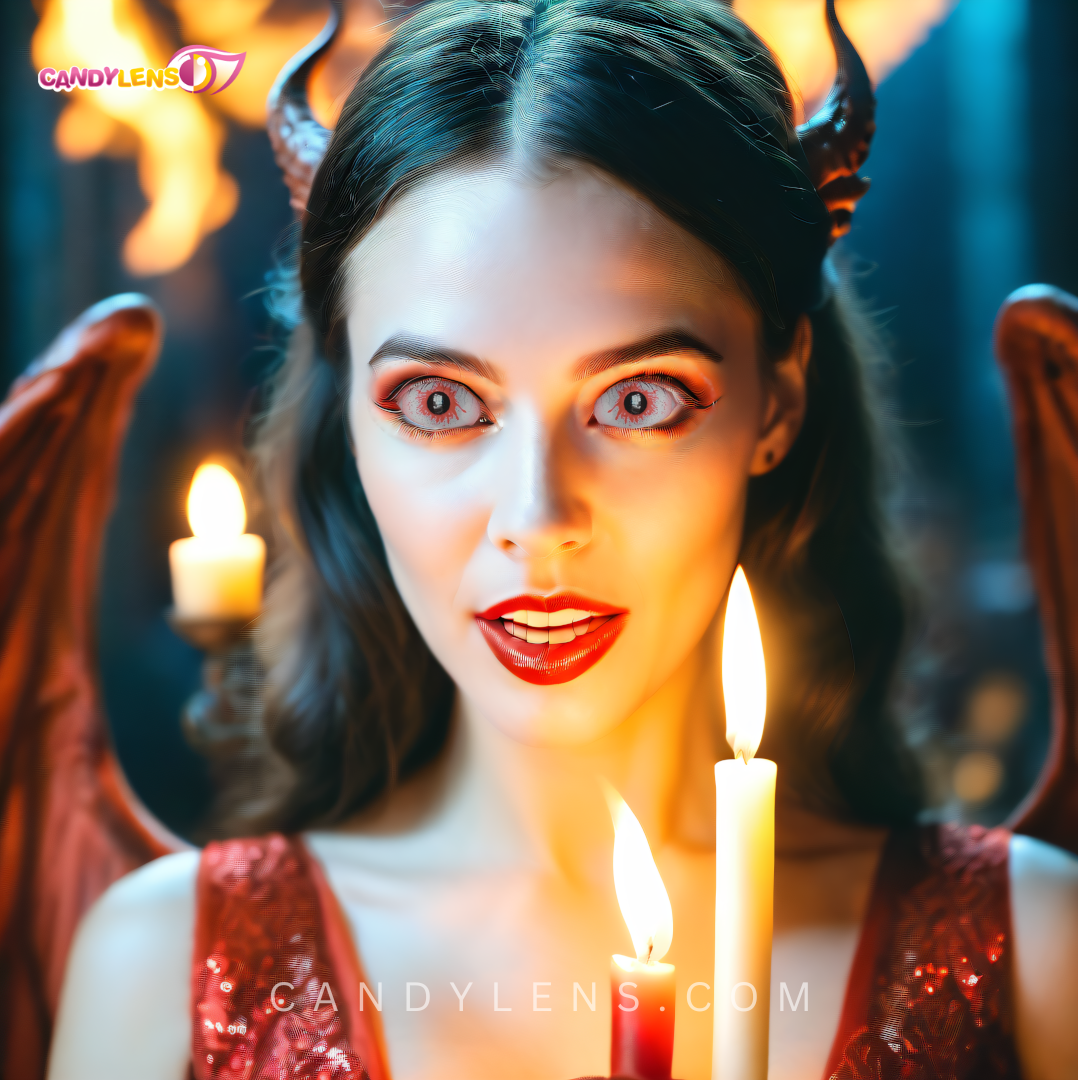 22mm Sweety Bloody Eye Sclera Contacts – Candylens