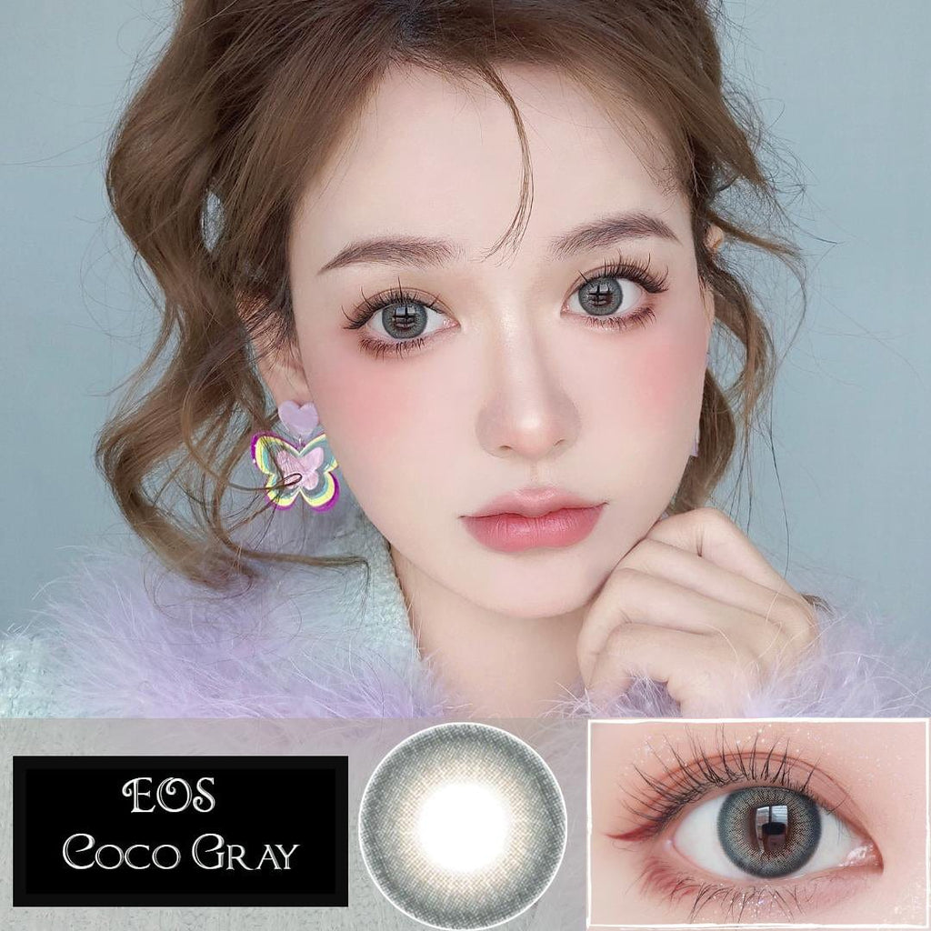 EOS Coco Gray Color Contact Lens – Candylens