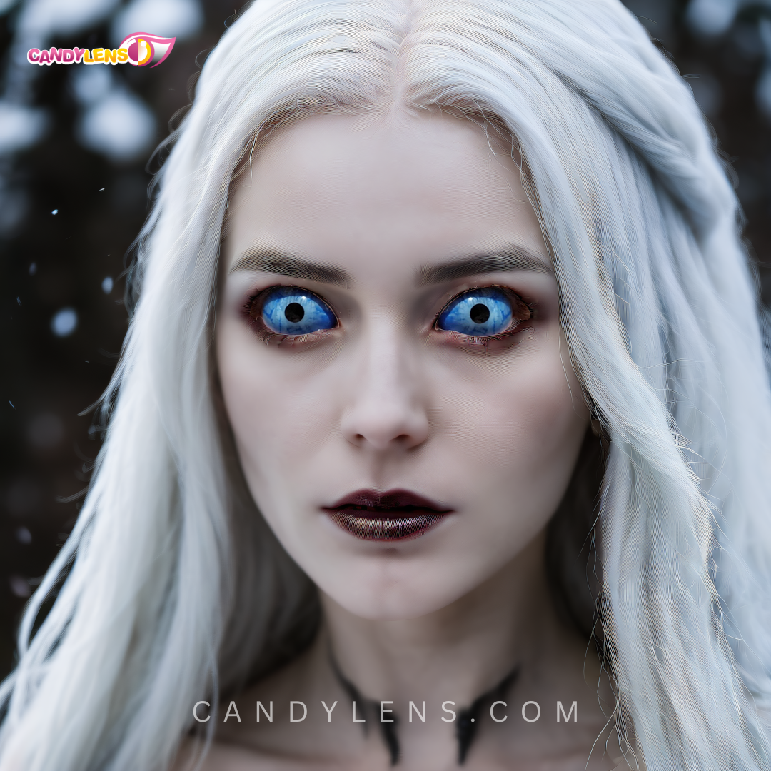 Sweety Ice Zombie Blue Contacts – Candylens