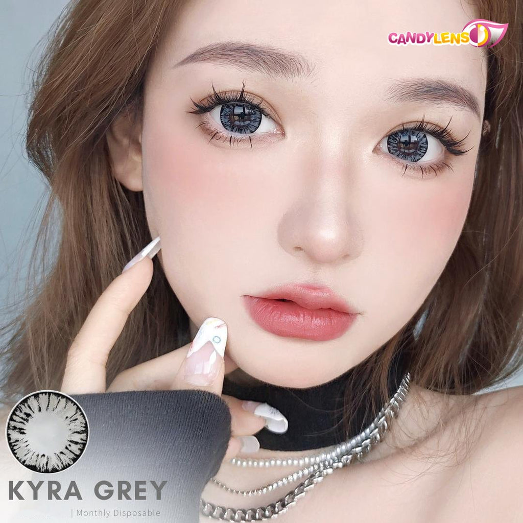 Kyra Grey Color Contact Lens – Candylens