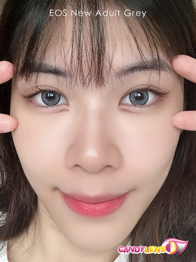 EOS New Adult Gray Color Contact Lens – Candylens