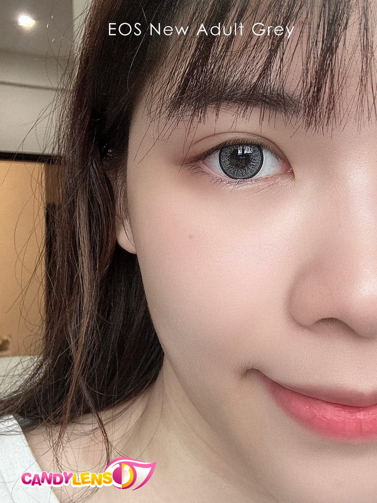 EOS New Adult Gray Color Contact Lens – Candylens