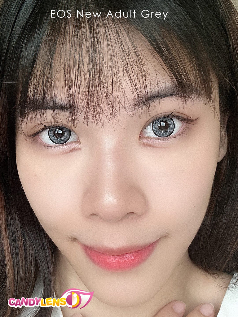 EOS New Adult Gray Color Contact Lens – Candylens