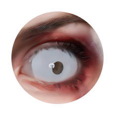 Sweety Sclera Zombie White Out Contacts – Candylens