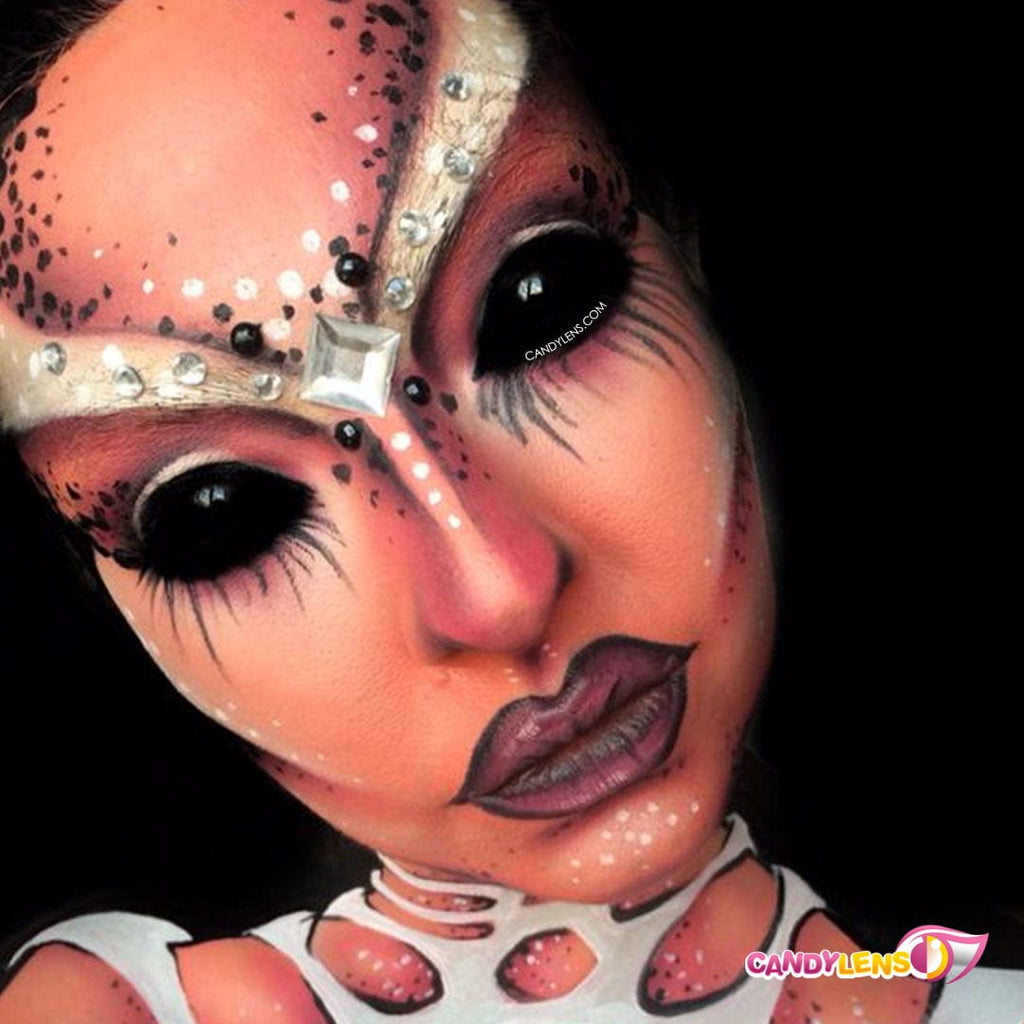 22mm Sclera Sabretooth Alien Halloween Contacts – Candylens