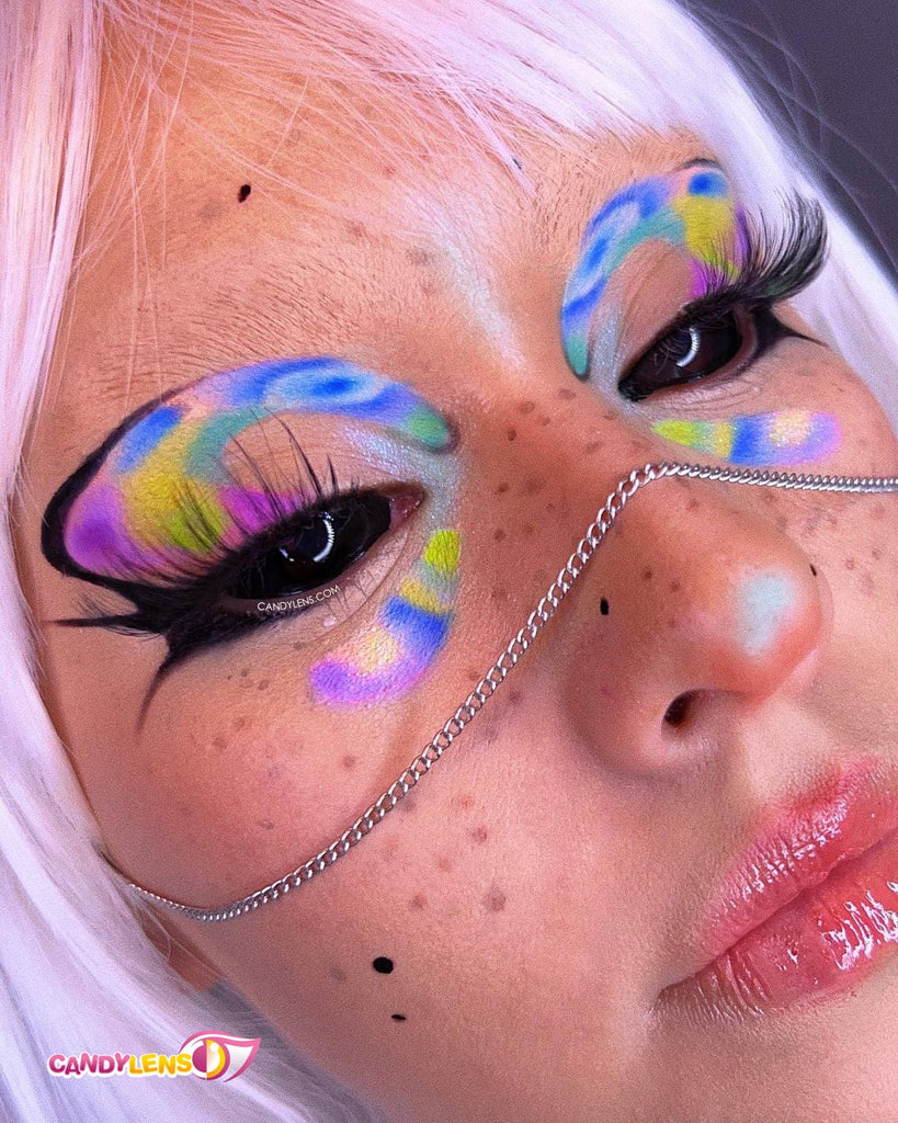 22mm Sclera Sabretooth Alien Halloween Contacts – Candylens