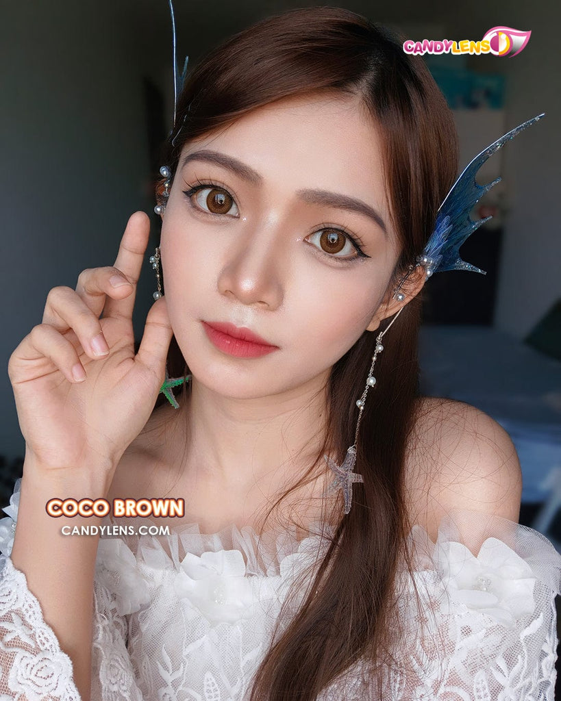 EOS Coco Brown Color Contact Lens – Candylens