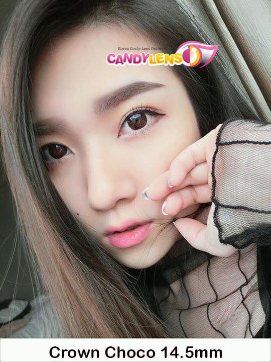 Crown Choco Color Contact Lens – Candylens