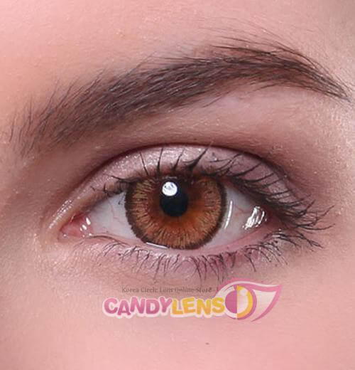 EOS Cat Eyes Brown Color Contact Lens – Candylens