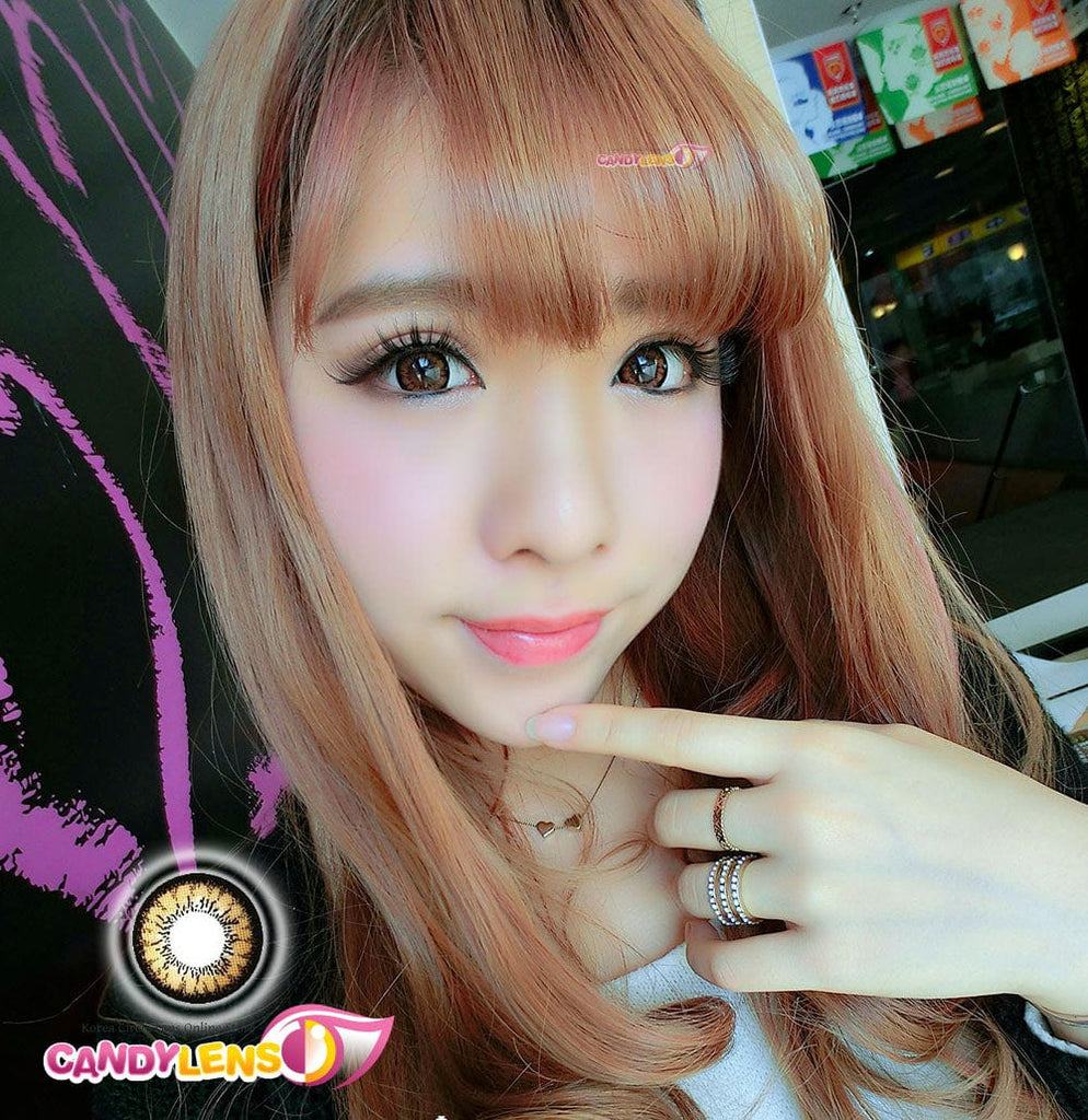 Geo Angel Brown Color Contact Lens – Candylens