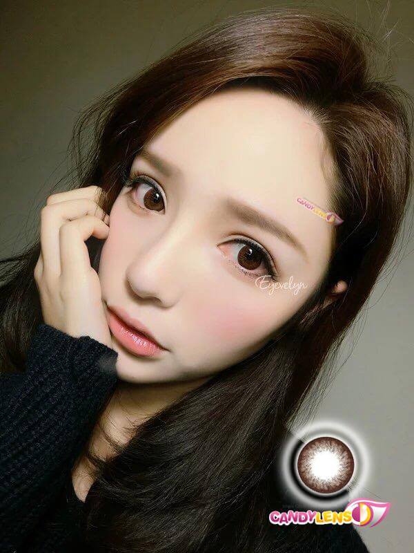 Geo Eyevelyn Choco Color Contact Lens – Candylens