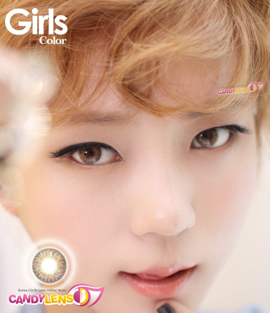 Geo Tri Color Brown Color Contact Lens – Candylens