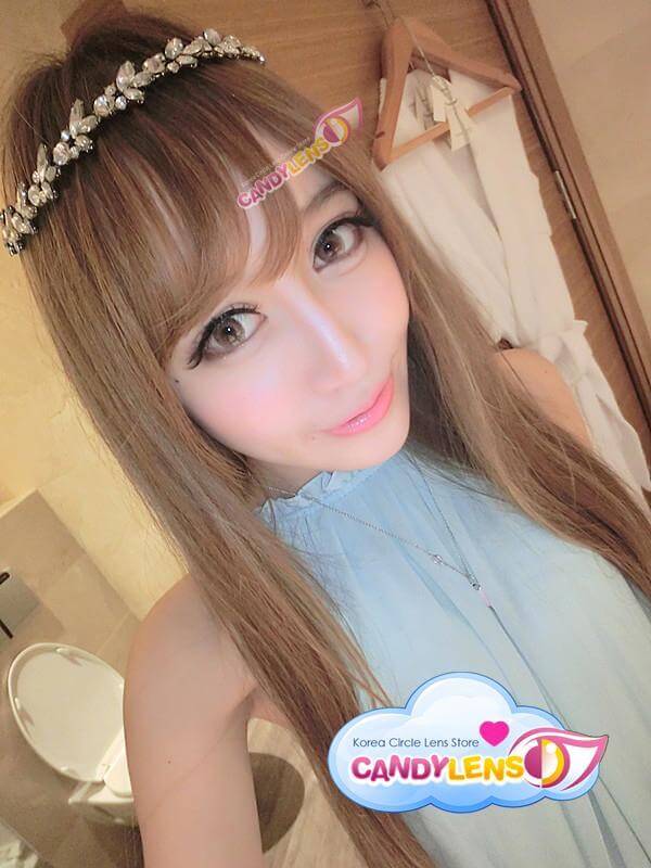 Geo Tri Color Brown Color Contact Lens – Candylens