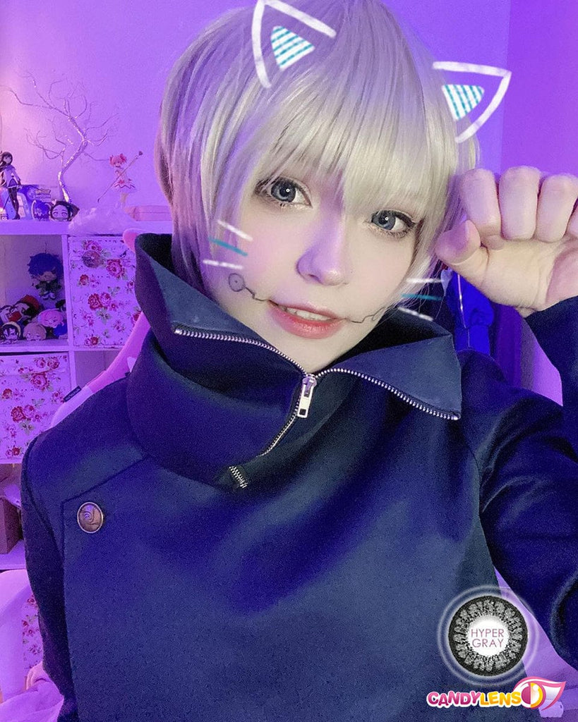 Hana SPC Hyper Circle Gray Color Contact Lens – Candylens