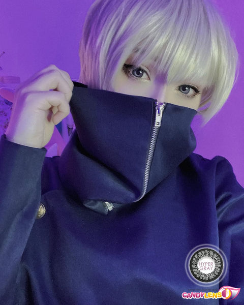 Hana SPC Hyper Circle Gray Color Contact Lens – Candylens