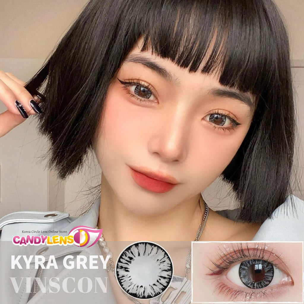 Kyra Grey Color Contact Lens – Candylens