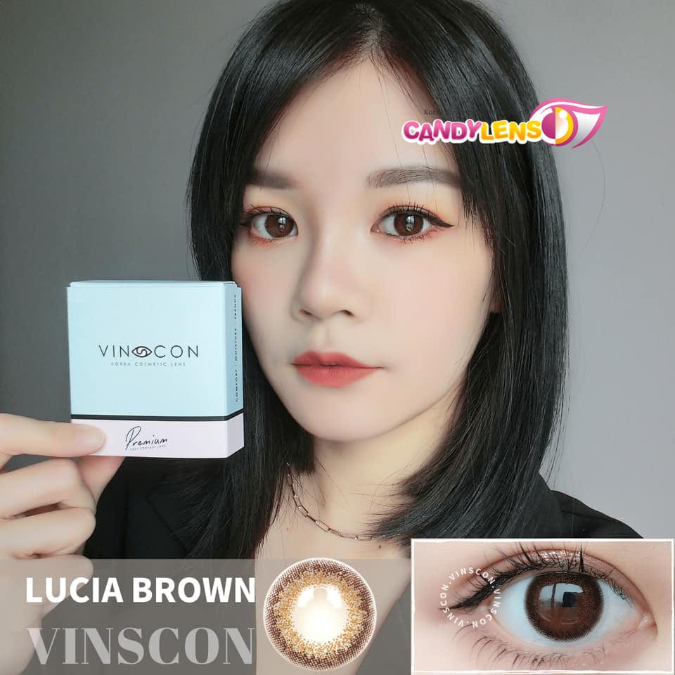 Lucia Brown Color Contact Lens – Candylens
