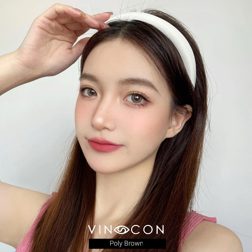 Poly Brown Color Contact Lens – Candylens