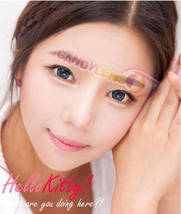 Royal Candy Hello Kitty Blue Color Contact Lens – Candylens