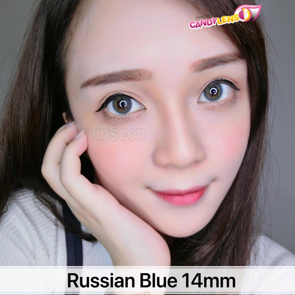 Russian Blue Color Contact Lens – Candylens