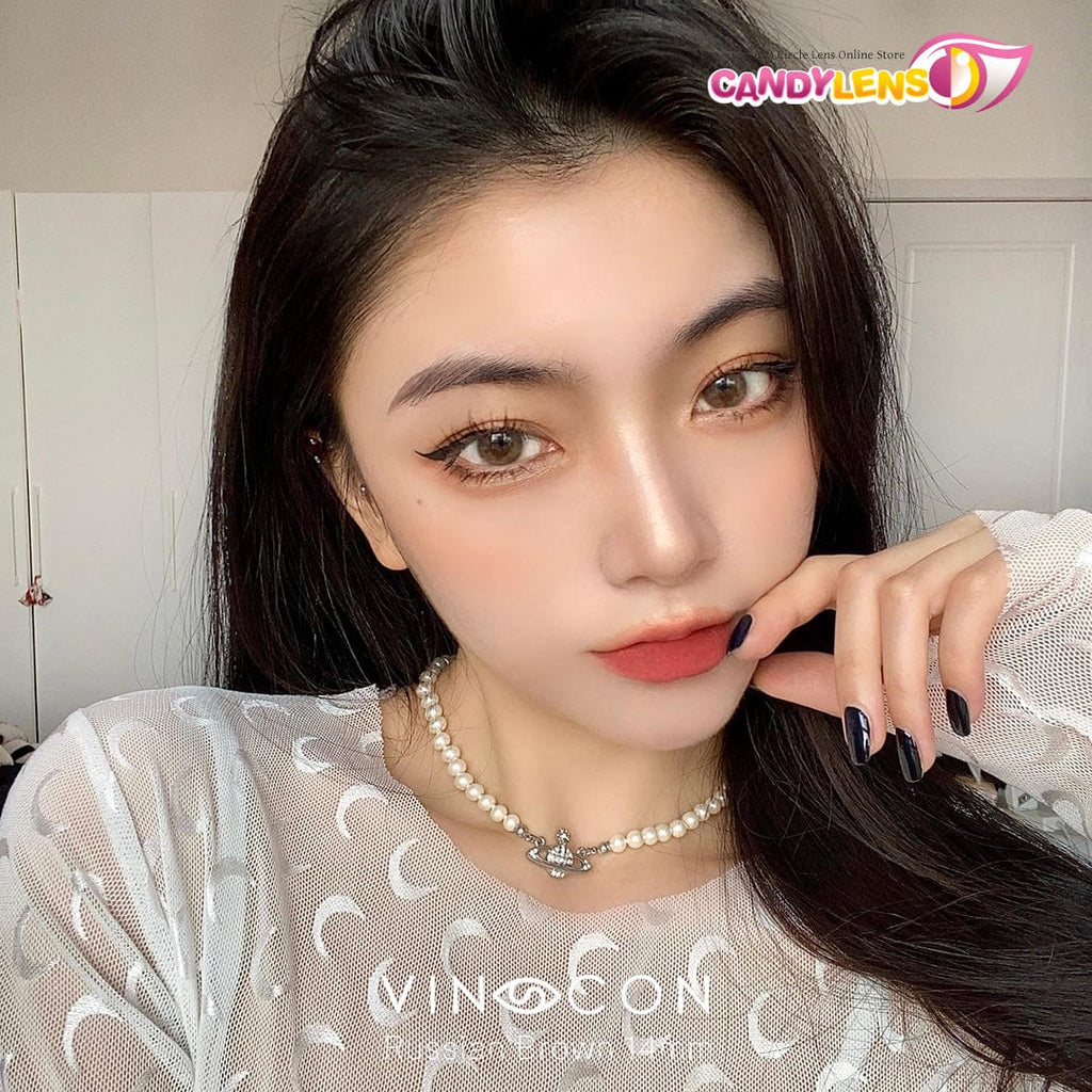 Russian Brown Color Contact Lens – Candylens