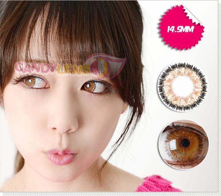 Vassen Lily 3 Tone Brown Color Contact Lens – Candylens
