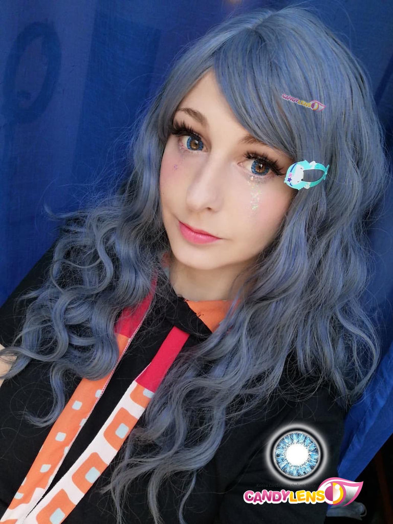 Vassen Super Crystal Blue Color Contact Lens – Candylens