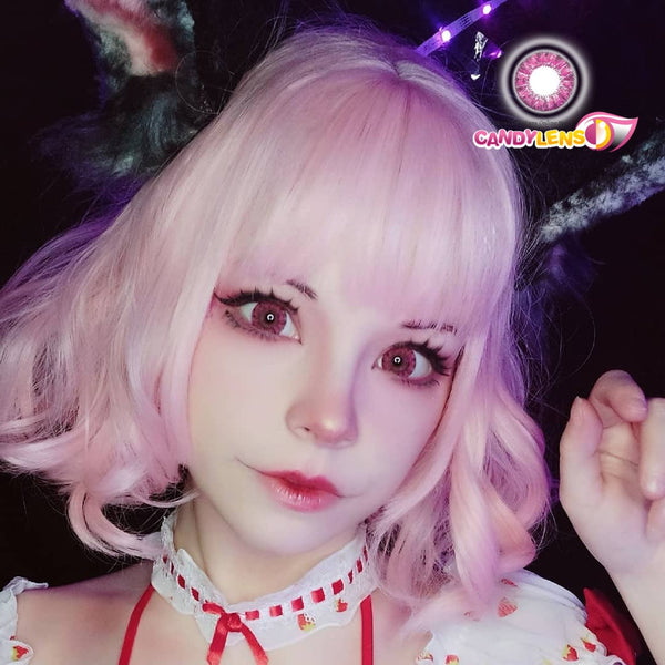 Vassen Super Crystal Pink Color Contact Lens – Candylens