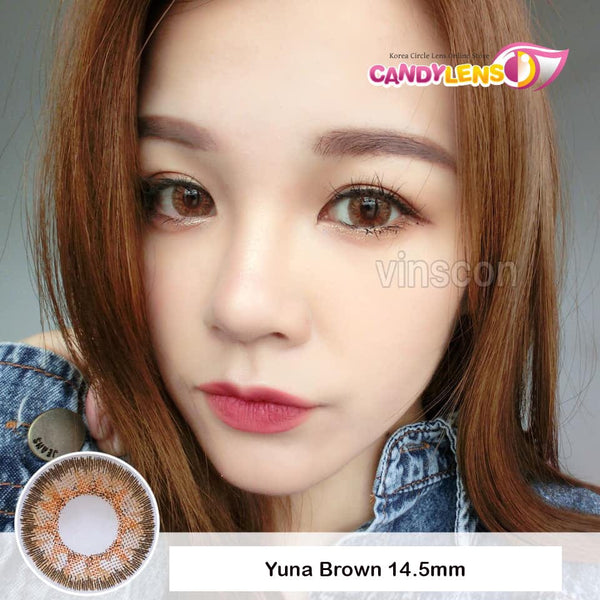 Yuna Brown Color Contact Lens – Candylens